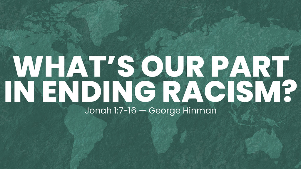 What's Our Part in Ending Racism? - University Presbyterian Church