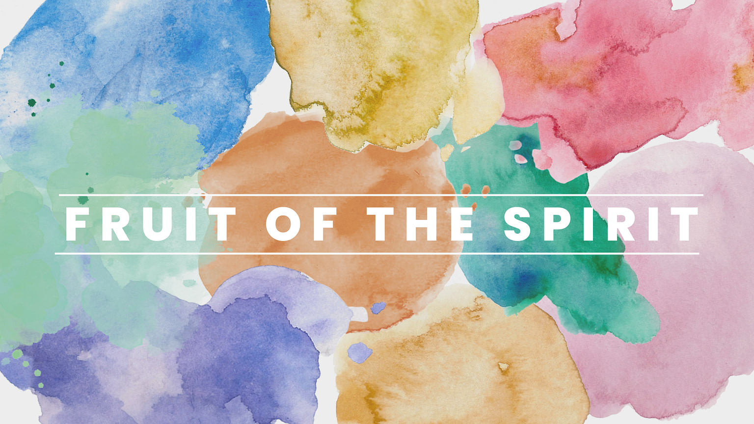 Fruit of the Spirit Art Highlight: Self-Control | Sunset Church