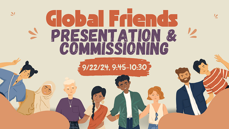 Global Friends Presentation & Commissioning - University Presbyterian ...