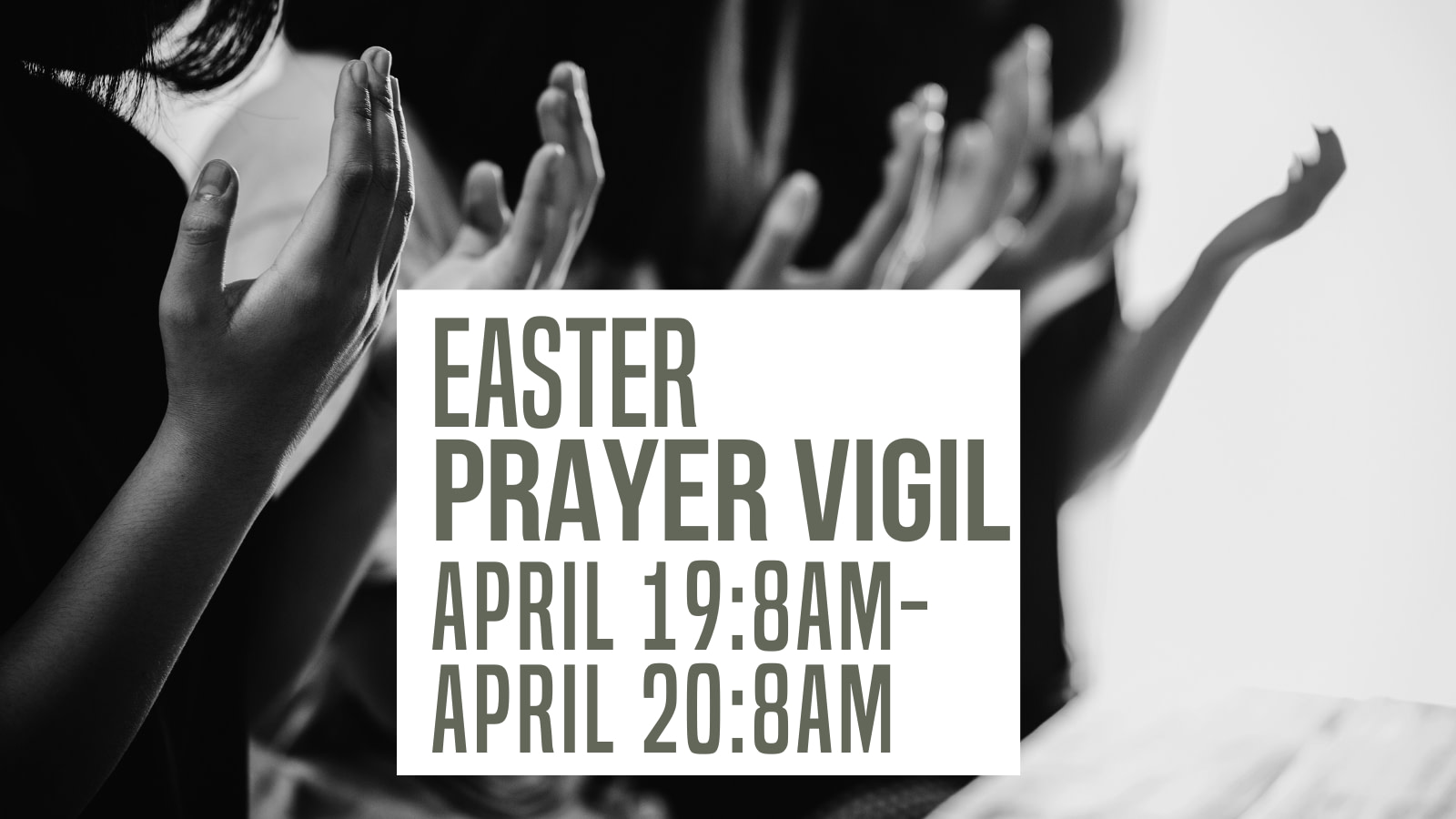 Easter Prayer Vigil - University Presbyterian Church