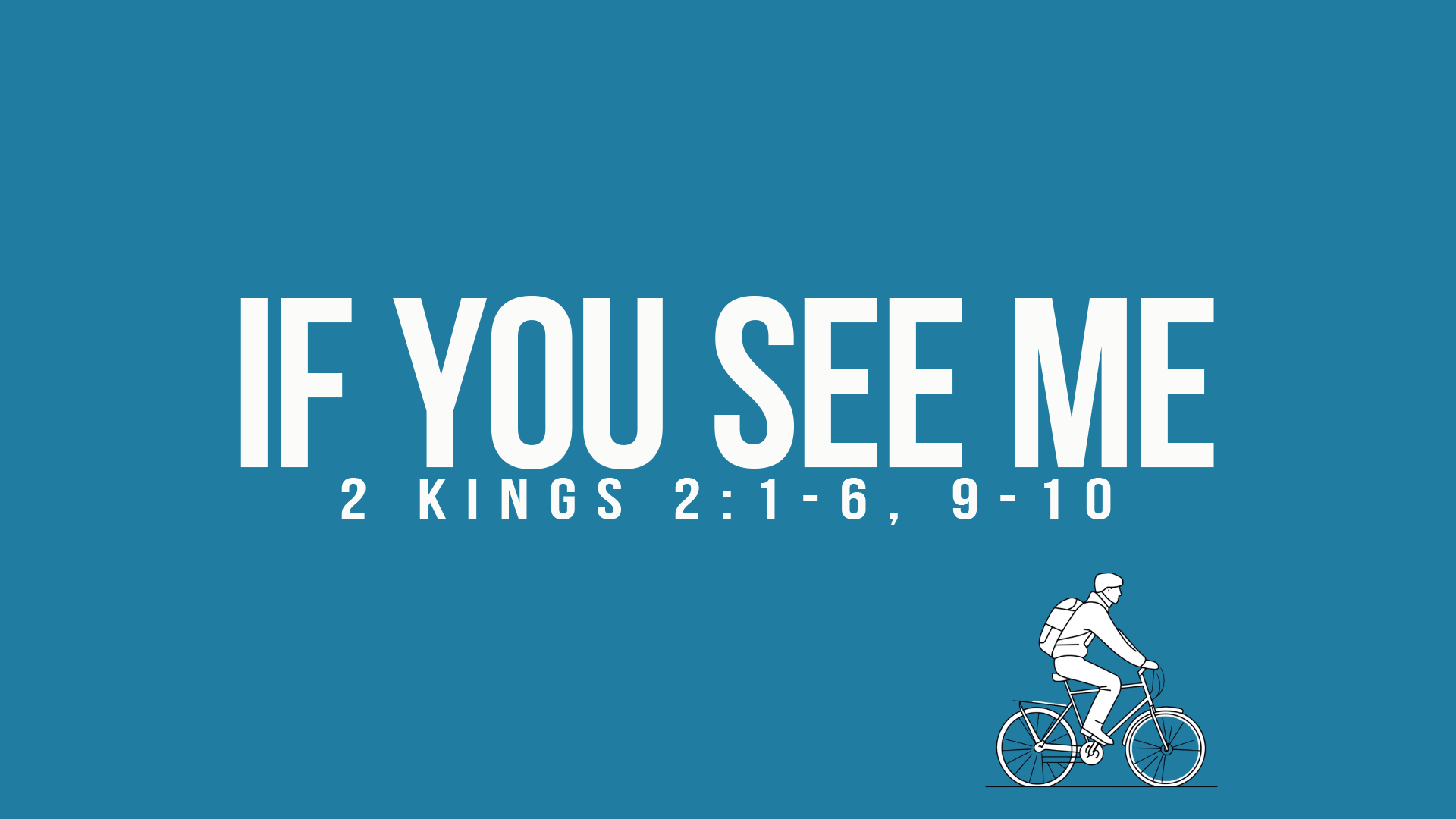 If You See Me - University Presbyterian Church